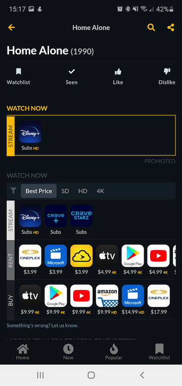 JustWatch App Review - Mobile App Development and Web Development ...