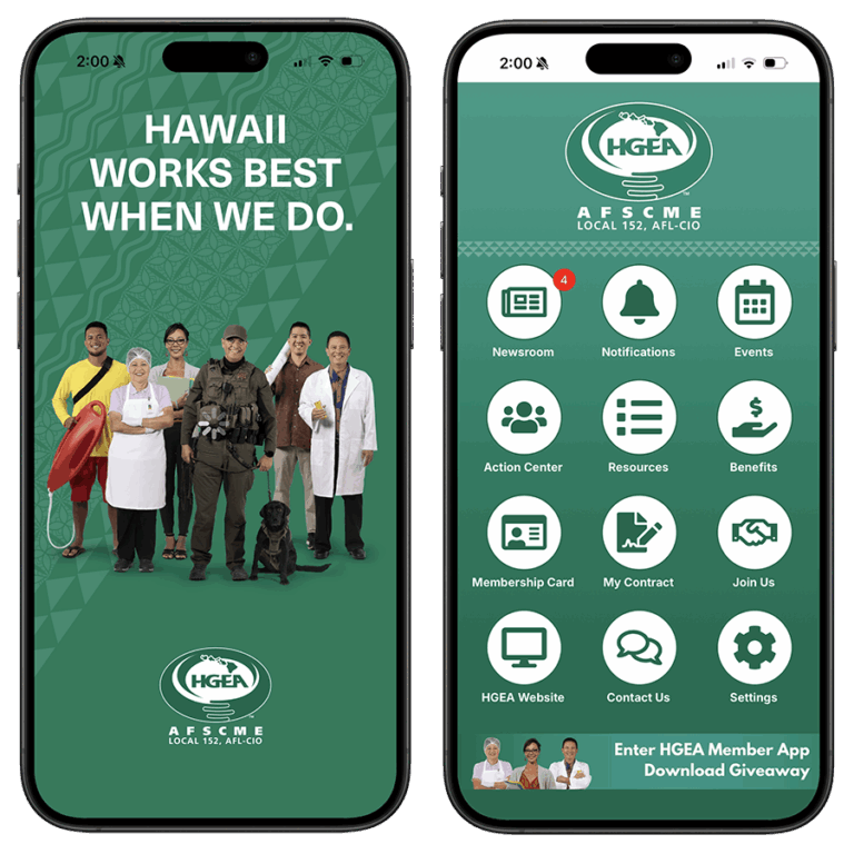 Hawaii Government Employees Association (HGEA) Launch New Website and ...