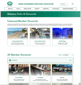 Hawaii Government Employees Association (HGEA) Launch New Website and ...